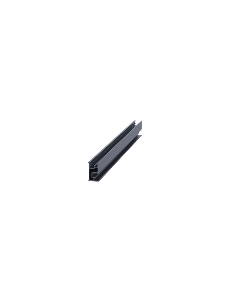 Riel 7 2100 mm aluminio anodizado